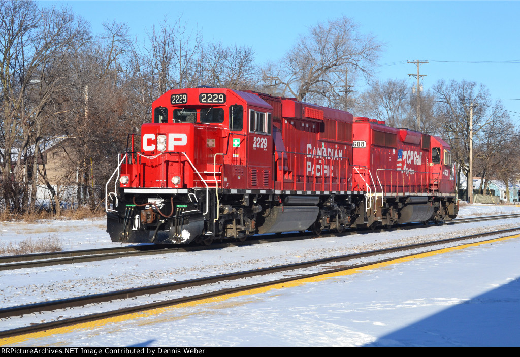 CP 2229, CP's Tomah Sub.
